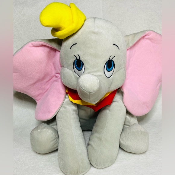 Disney | Toys | 4 Disney Parks Dumbo The Elephant Plush Toy Big Cuddly ...